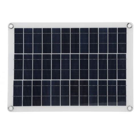 SJLERST Panneau De Charge Solaire 15W 12V Panneau Solaire
