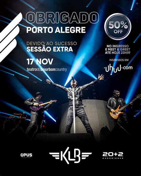 APÓS SHOW SOLD OUT FENÔMENO KLB ANUNCIA NOVA APRESENTAÇÃO EM PORTO ALEGRE