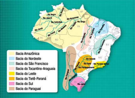 Bacias Hidrograficas Brasileiras Racha Cuca
