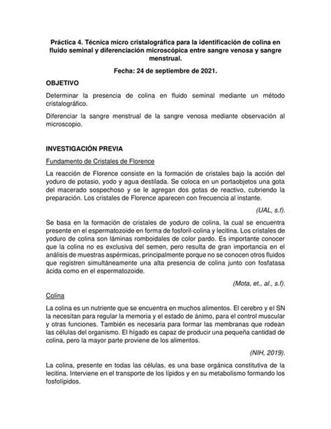 Bit Cora Pr Ctica Biotec Forense Chemnotes By Dm Udocz