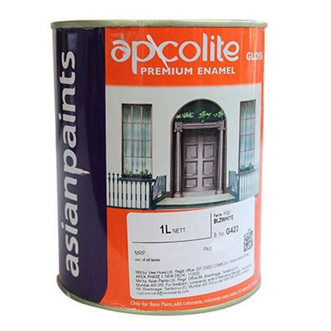 Asian Paints Apcolite Gloss Premium Enamel Paint Packaging Size 1
