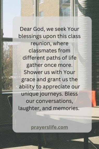 16 Powerful Opening Prayer For Class Reunion