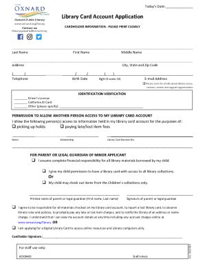 Fillable Online Date Name Of Applicant Date Of Birth Name Of
