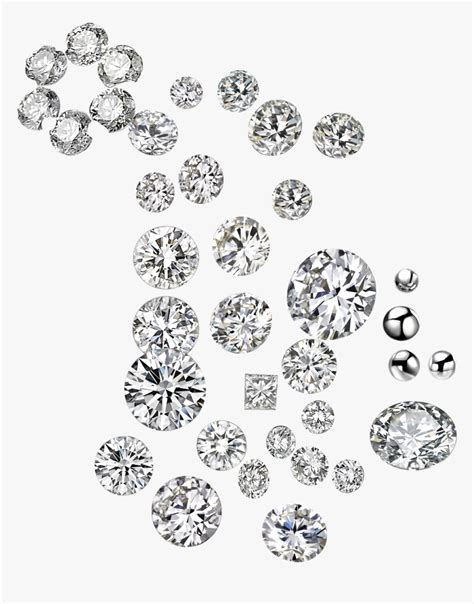 Diamond Of Material Rhinestone Sparkle Rhinestone Diamonds Silver