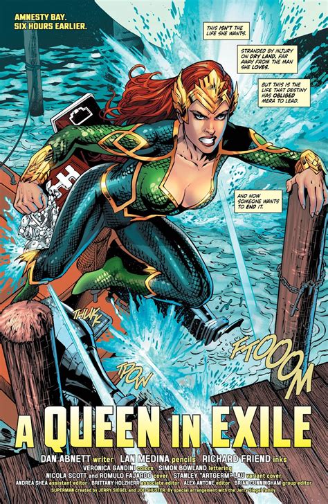 Weird Science Dc Comics Preview Mera Queen Of Atlantis