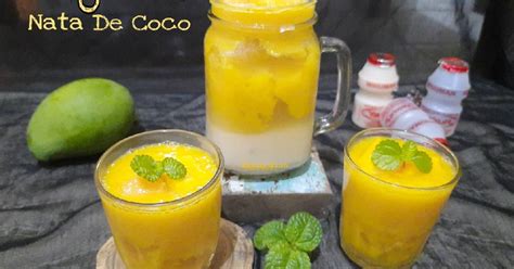 Resep Mango Yakult Nata De Coco Oleh Titin Gisa Cookpad