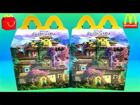 DISNEY ENCANTO McDONALD S HAPPY MEAL TOYS BOX COMPLETE SET 8 NOVEMBER