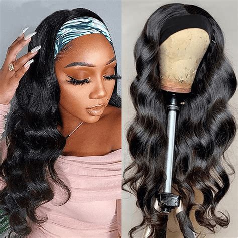 Water Wave Headband Wig Glueless Human Hair Wig Artofit
