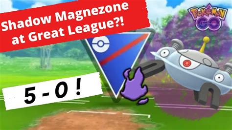Shadow Magnezone At GREAT LEAGUE WRECKS EVERYONE IN 5 0 SET YouTube