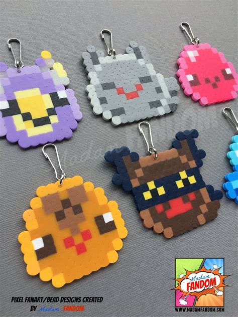 Slime Rancher Party Favors Zipper Pulls Keychains HANDMADE Party Gift