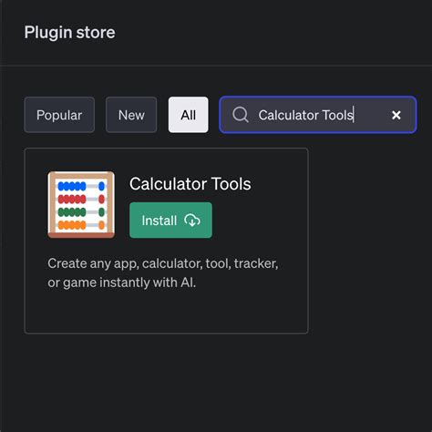 chatgpt plugin calculator tools instantly create any app calculator website tool or game
