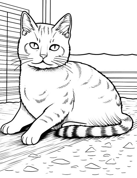 75 Cat Coloring Pages Fun Printable Sheets