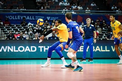 Números de Brasil 3 x 1 Alemanha Web Vôlei