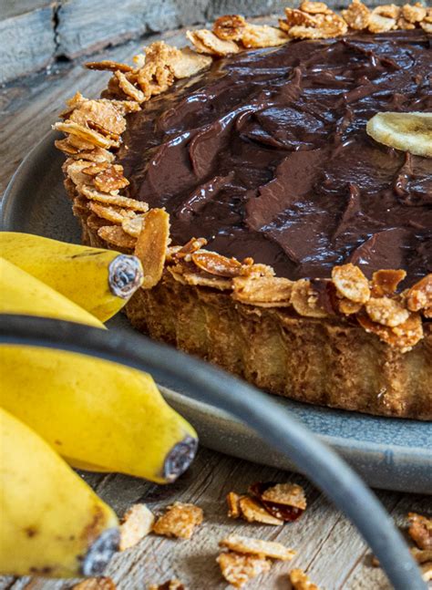 Klassiker In Neuem Gewand Schoko Bananen Tarte Mitliebezurtorte