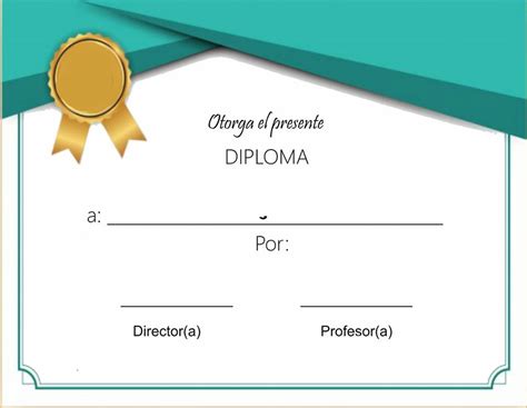 DIPLOMAS LISTOS PARA IMPRIMIR Fichas Escolares