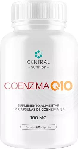 Coenzima Q10 100 mg Central Nutrition 60 cápsulas de sabor 60