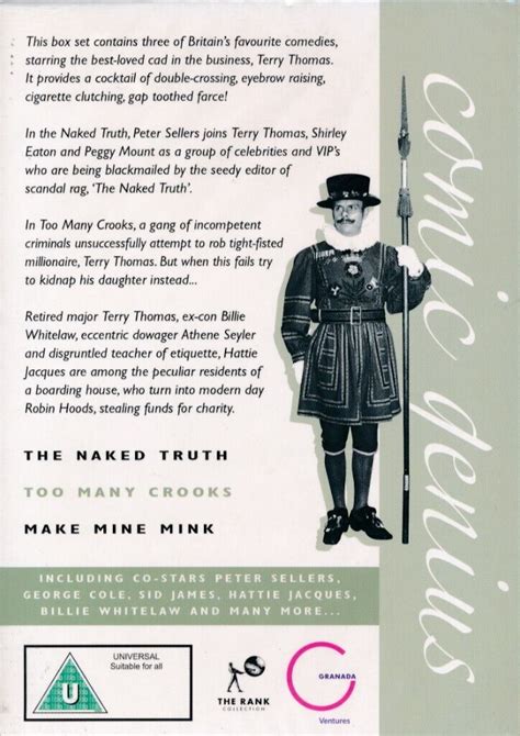 The Terry Thomas Collection Make Mine Mink Too Many Crooks The