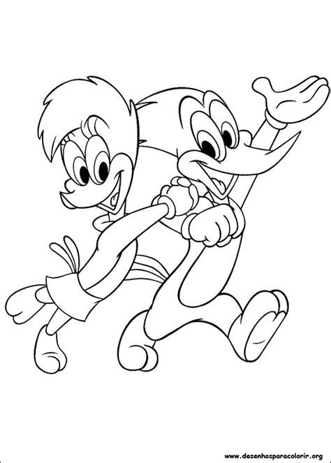 Brincando De Desenhar Etc E Tal Desenhos Para Colorir Pica Pau