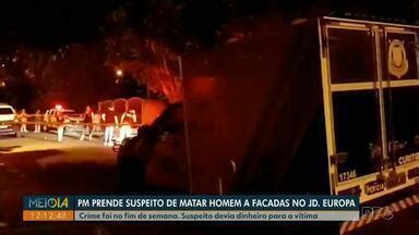 Meio Dia Paraná Foz do Iguaçu PM prende suspeito de matar homem a