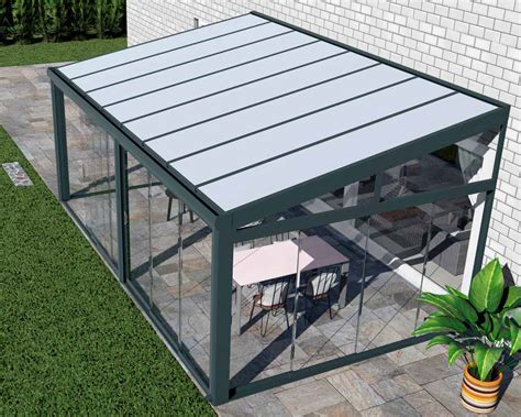UG Alu Terrassenüberdachung Carport Kalt Wintergarten Marl