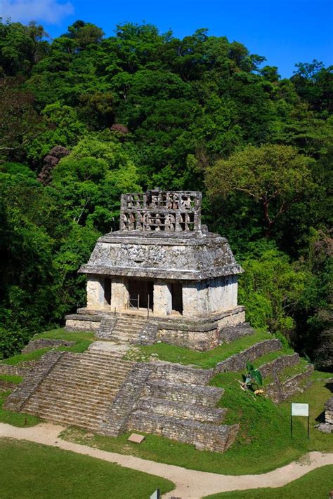 Templo Del Sol Sun Temple Stock Image Image Of Travel Pyramid