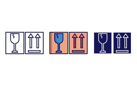 Premium Vector Fragile Vector Icon