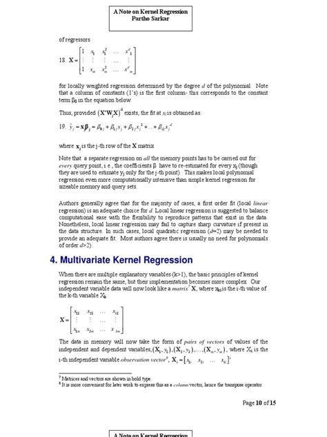multivariat kernel regression pdf errors and residuals linear regression