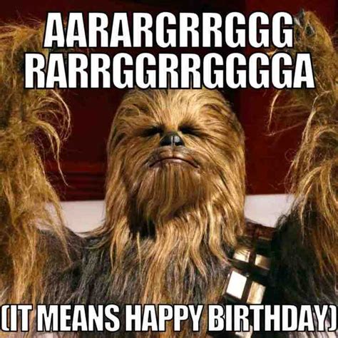 Best Star Wars Birthday Memes For Celebrating