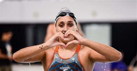 Agostina Hein brilla en el Mundial de Natación y avanza a la final de