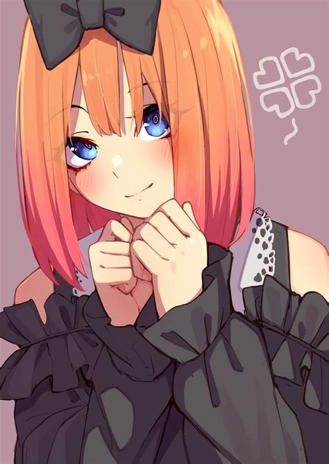 Nakano Yotsuba Go Toubun No Hanayome Drawn By Tamago Sando Danbooru
