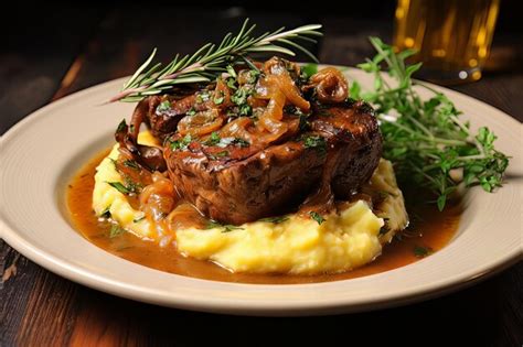Ossobuco Una Obra Maestra Culinaria Milanesa Foto Premium