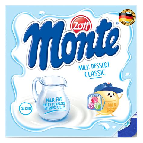 Váng sữa Zott Monte vị Classic 4x55g giá tốt