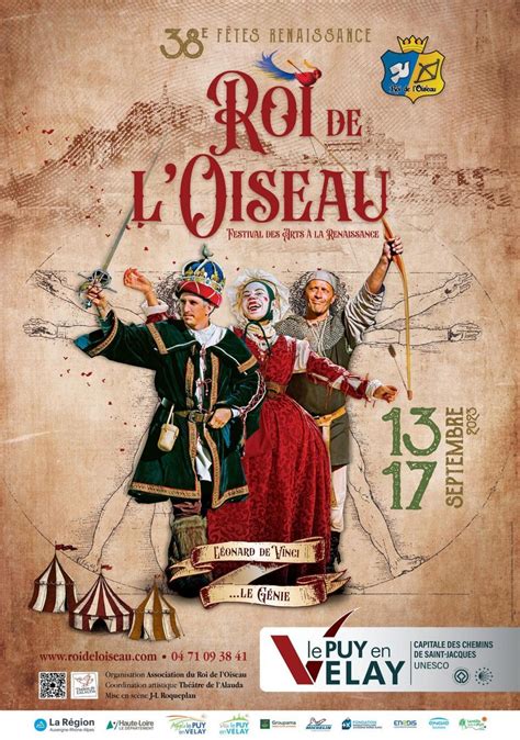 F Tes Renaissance Du Roi De L Oiseau Puy En Velay Programme