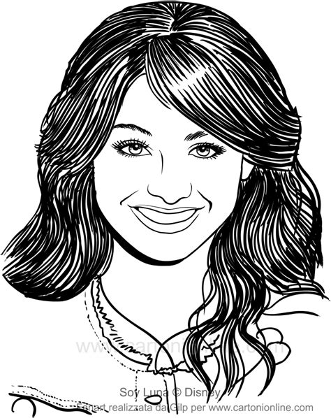 Coloriage De Soy Luna