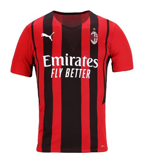 AC Milan 2021 22 Home Kit Thai Premium Jersey Jersey