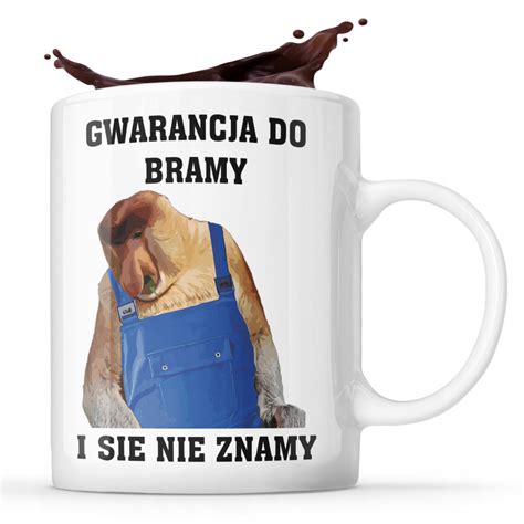 ŚMIESZNY KUBEK DLA MECHANIKA PREZENT GWARANCJA DO BRAMY I SIĘ NIE ZNAMY