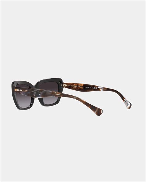 Gafas De Sol De Mujer Rectangulares De Acetato Negras Ralph By Ralph