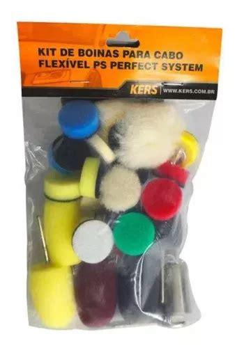 Kit De Boinas Para Mricro Polimento Adaptador Politriz Kers Frete grátis