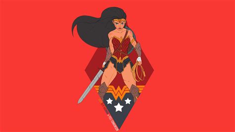 Wonder Woman Dc Comic Fan Art Wallpaperhd Superheroes Wallpapers4k Wallpapersimages