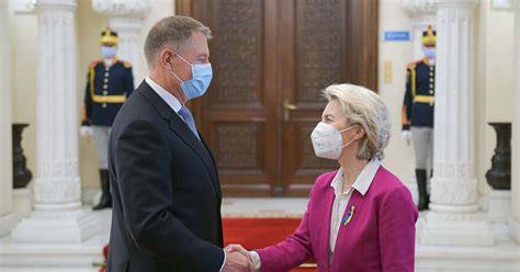VIDEO Iohannis după întâlnirea cu Ursula von der Leyen Dependența de