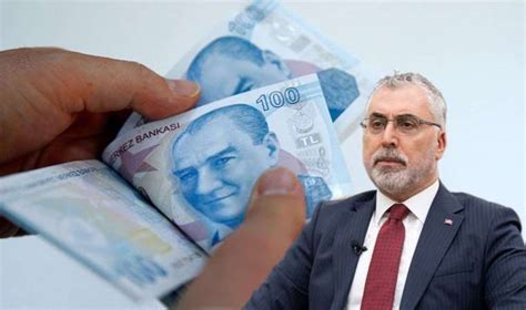 Son dakika Vedat Işıkhan dan asgari ücret açıklaması Son Dakika