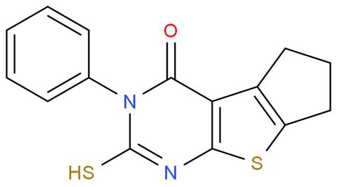 14346 25 9 3 5 6 7 四氢 4H 环戊基 b 噻吩 2 3 d 嘧啶 4 酮 cas号14346 25 9分子式结构式