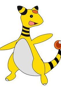 Dibujos De Ampharos Para Imprimir Y Colorear Pokemon