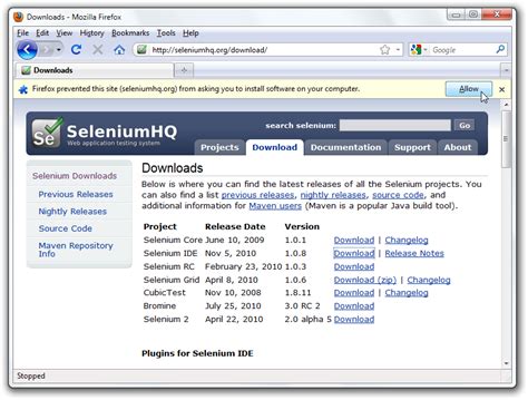 自动化测试工具selenium 之selenium ide csdn博客