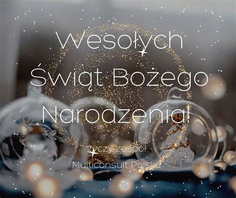 Weso Ych Wi T Bo Ego Narodzenia Multiconsult Polska