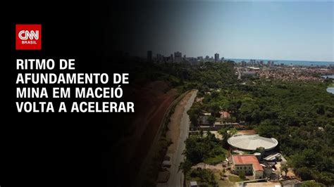 Ritmo de afundamento de mina em Maceió volta a acelerar BRASIL MEIO