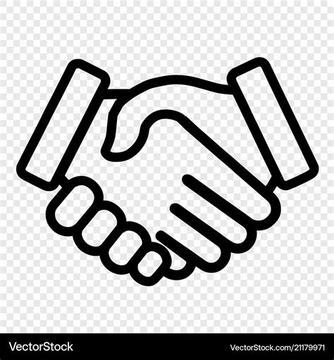 Handshake Symbol Sign Icon Cut Files For Cricut Clip Art Etsy The