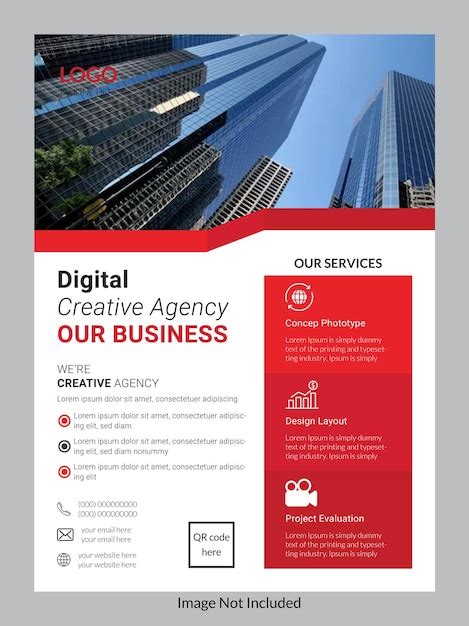 Corporate Business Flyer Design Und Vektorvorlage Ein Flyer F R Eine