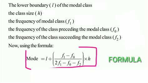 Finding The Mode Of The Grouped Data YouTube