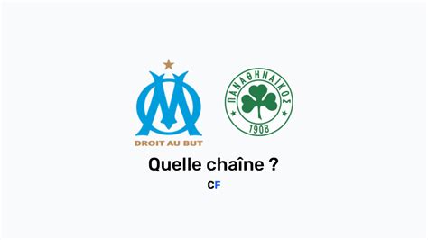 OM Panathinaïkos chaine tv heure et diffusion du match 15 08 2023